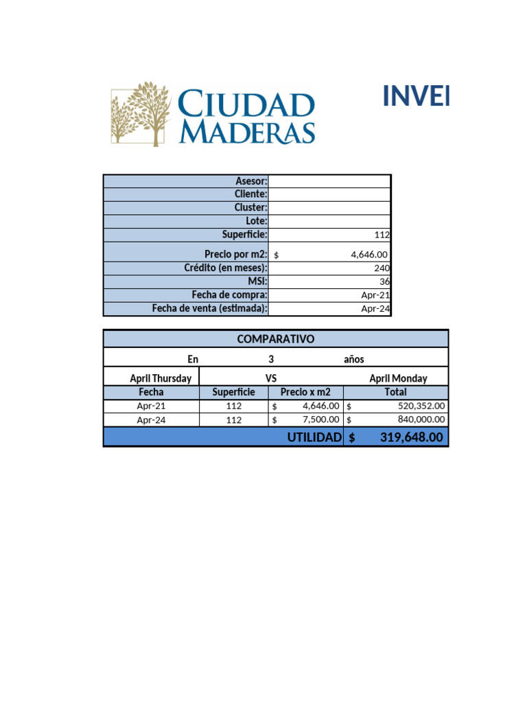 Simulador de Inversiones (2) | PDF