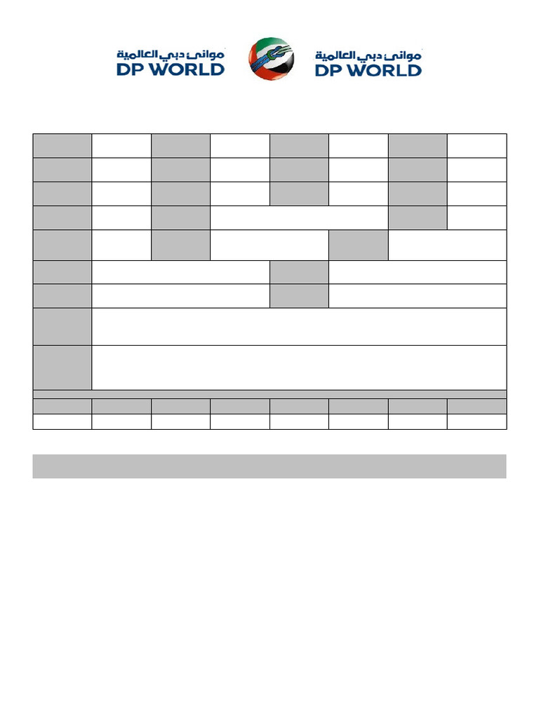 Equipment Interchange Receipt (Eir) | PDF