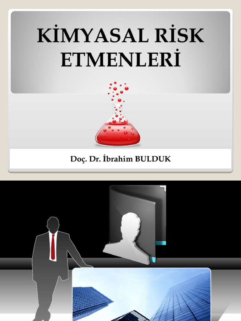 Ki̇myasal Ri̇sk Etmenleri̇ | PDF