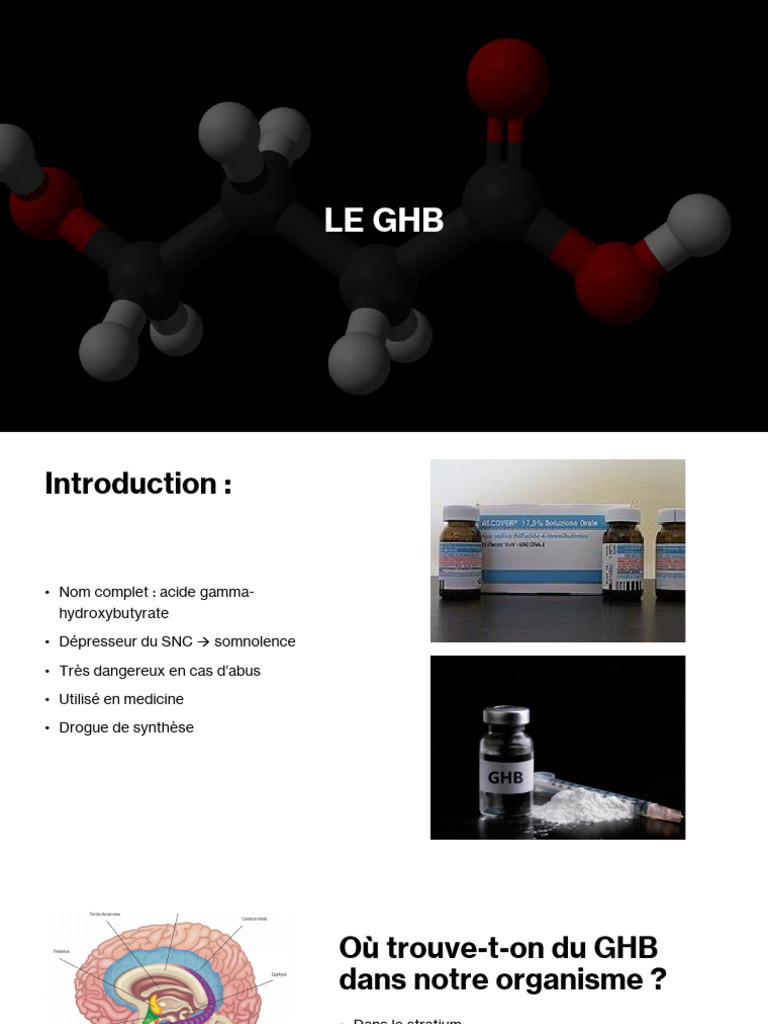 Le GHB | PDF