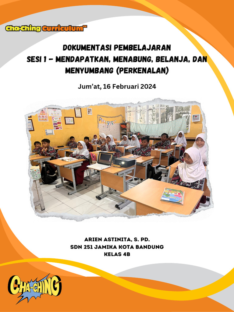 4B Cha Ching Sesi 1 | PDF