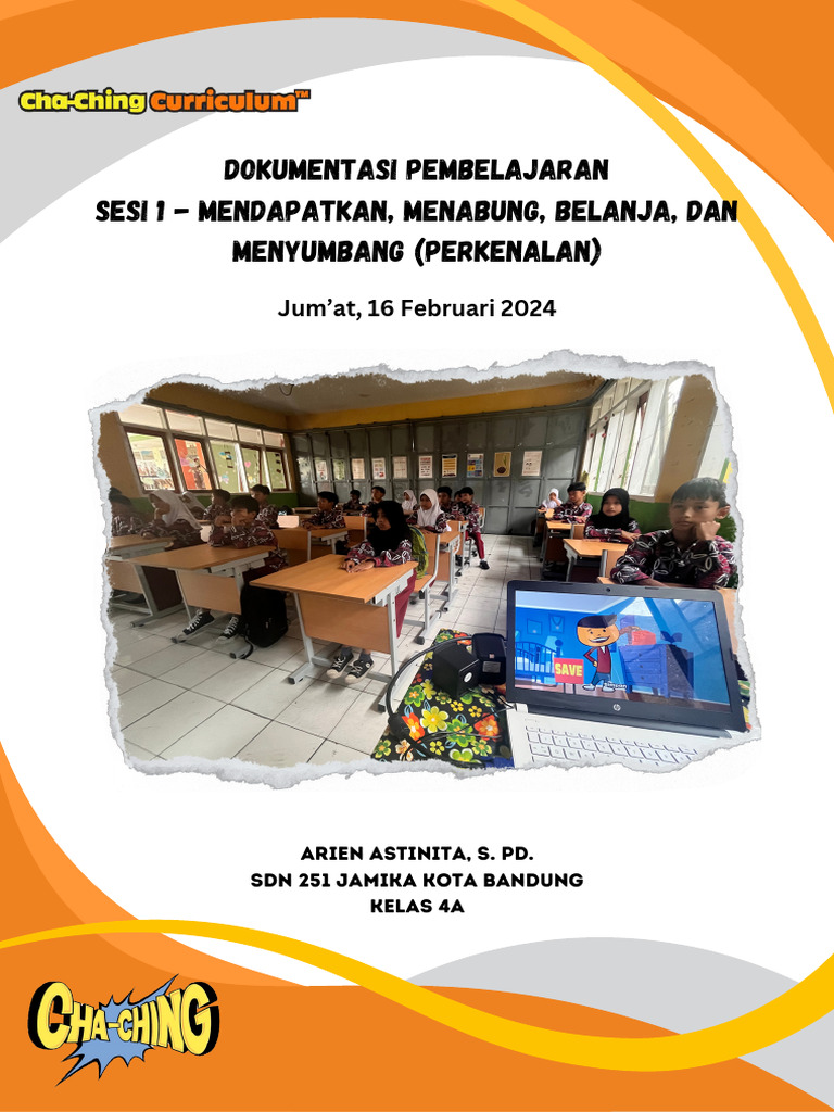 4A Cha Ching Sesi 1 | PDF