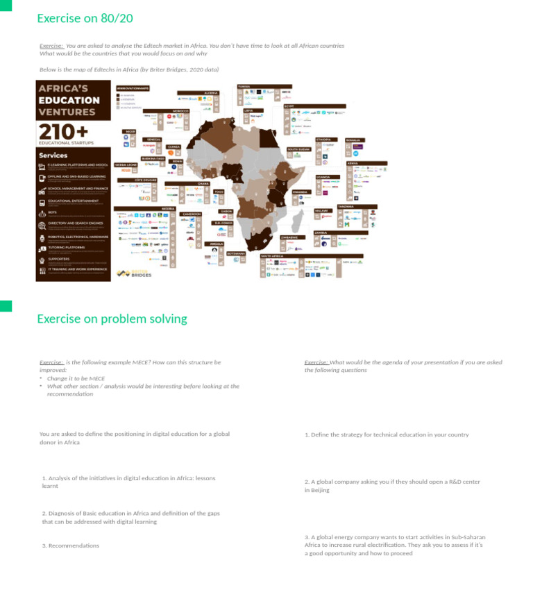 Exercice Problem Solving | PDF