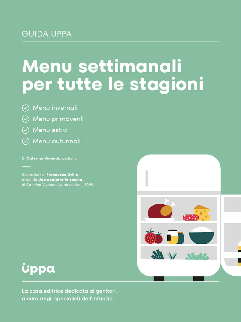 Guida Uppa Menu Settimanali | PDF
