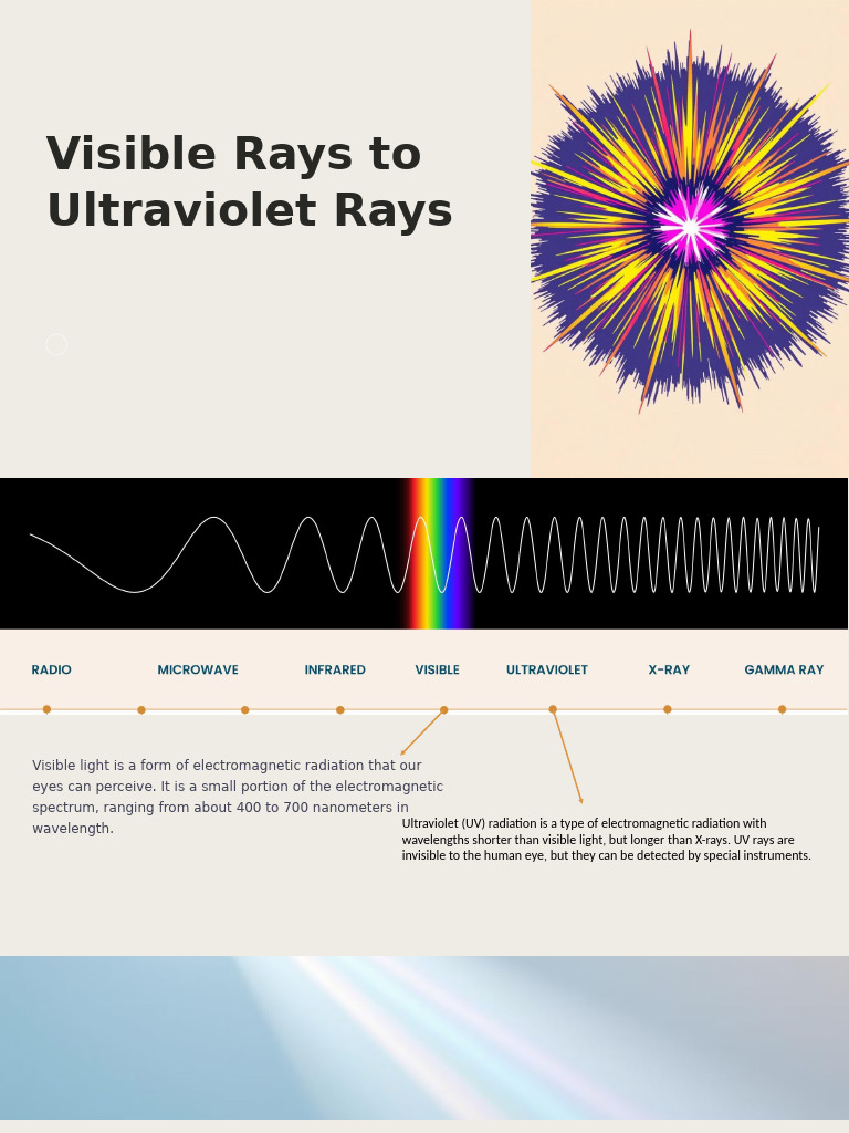 Introduction To Visible Light and UV | PDF