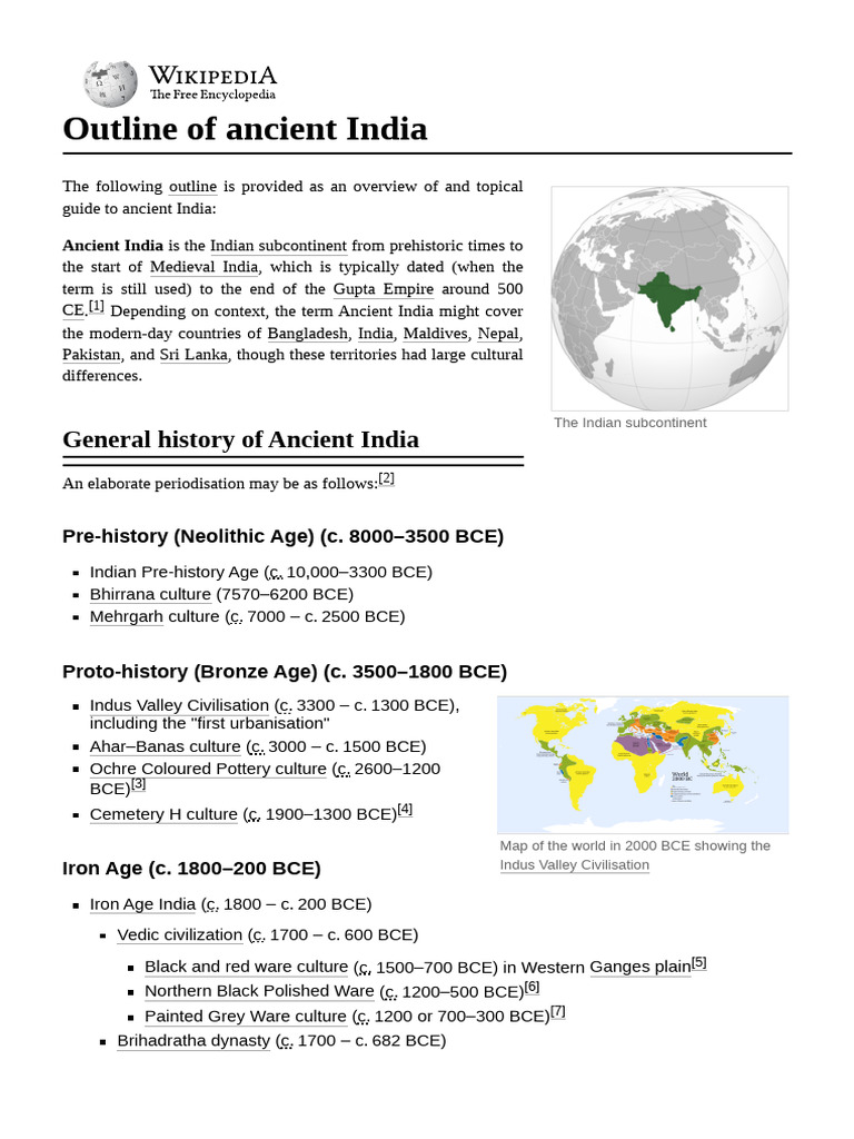 Outline_of_ancient_India | PDF