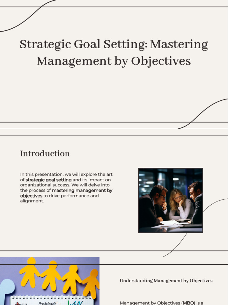 Slidesgo Strategic Goal Setting Mastering Management by Objectives 20240530183940XSnE | PDF