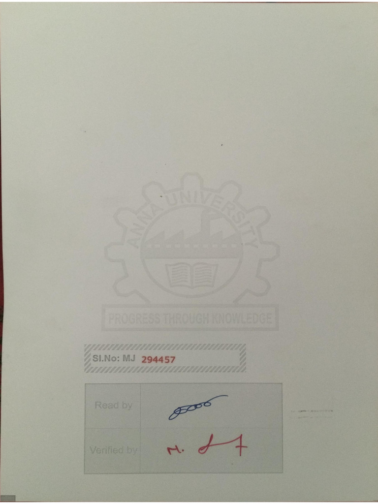 Be Degree Backside | PDF