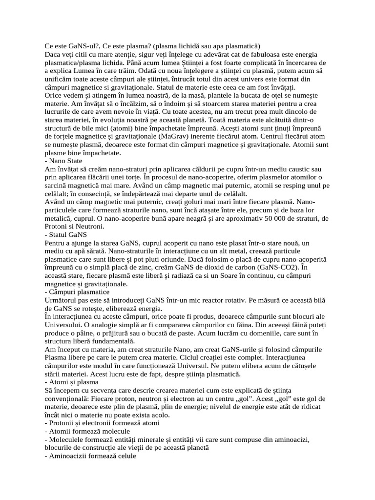 Ce Este GaNS | PDF