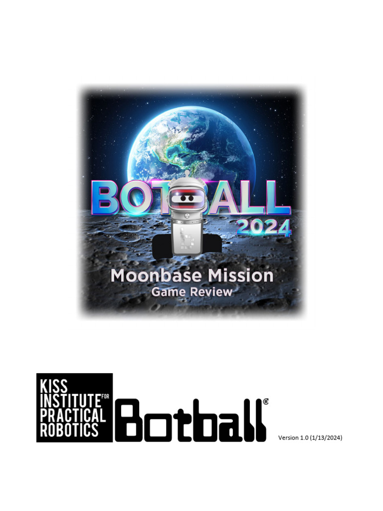 2024 Botball Game Review v1.0 | PDF