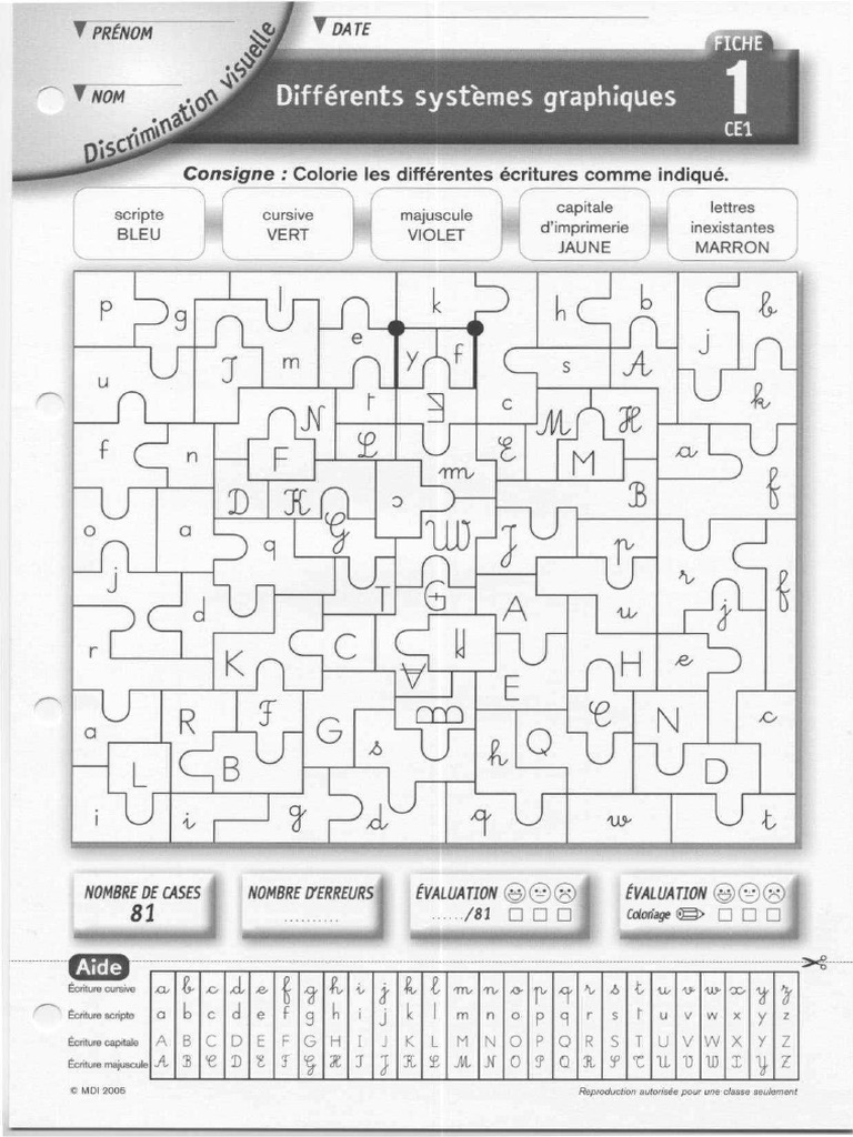 Zecol - CE1 Coloriage Magique | PDF