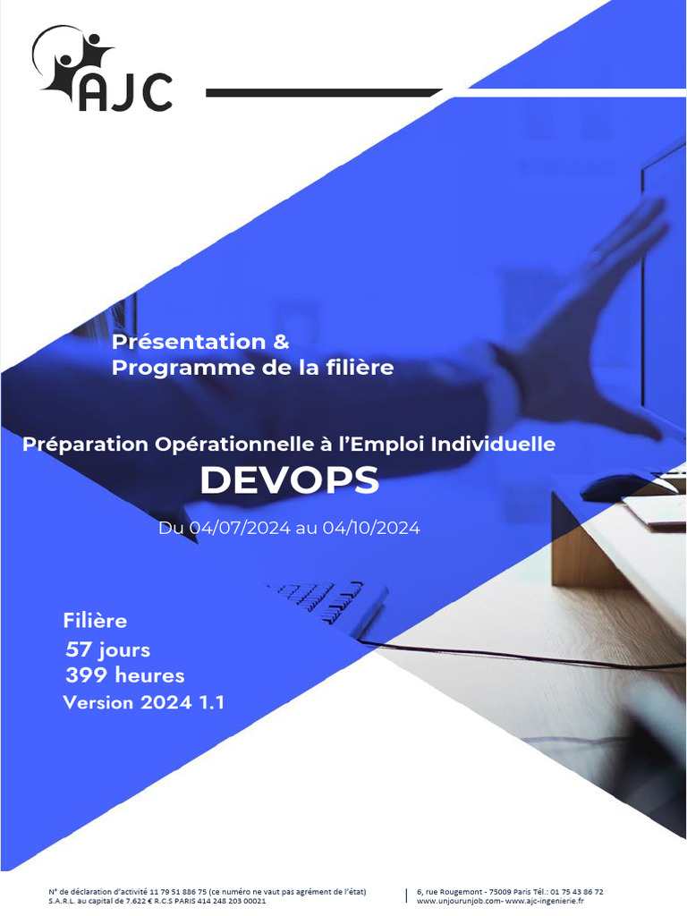 Programme I 240704 DIS 399 DEVOPS - Removed | PDF