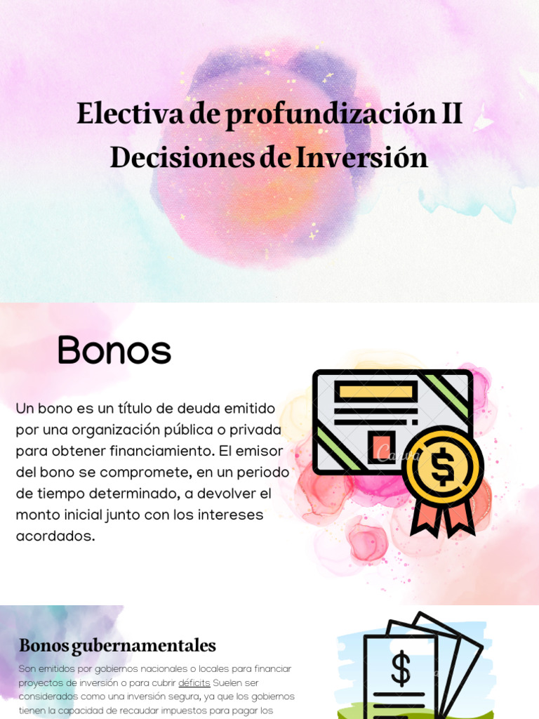 Bonos | PDF