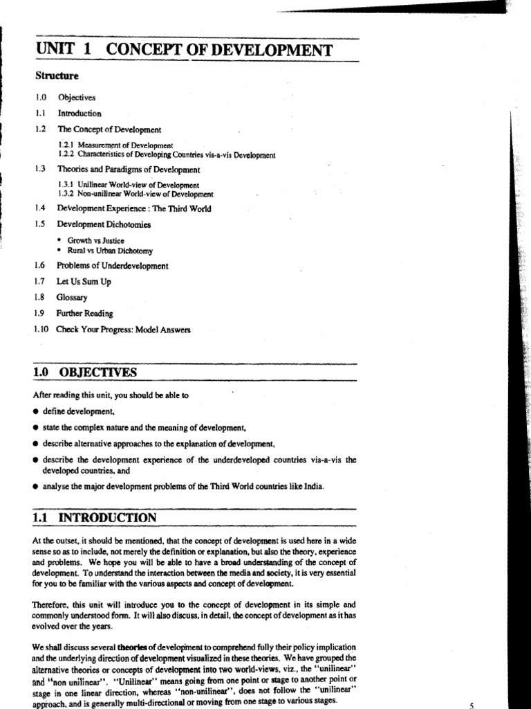 Concept of Development | PDF