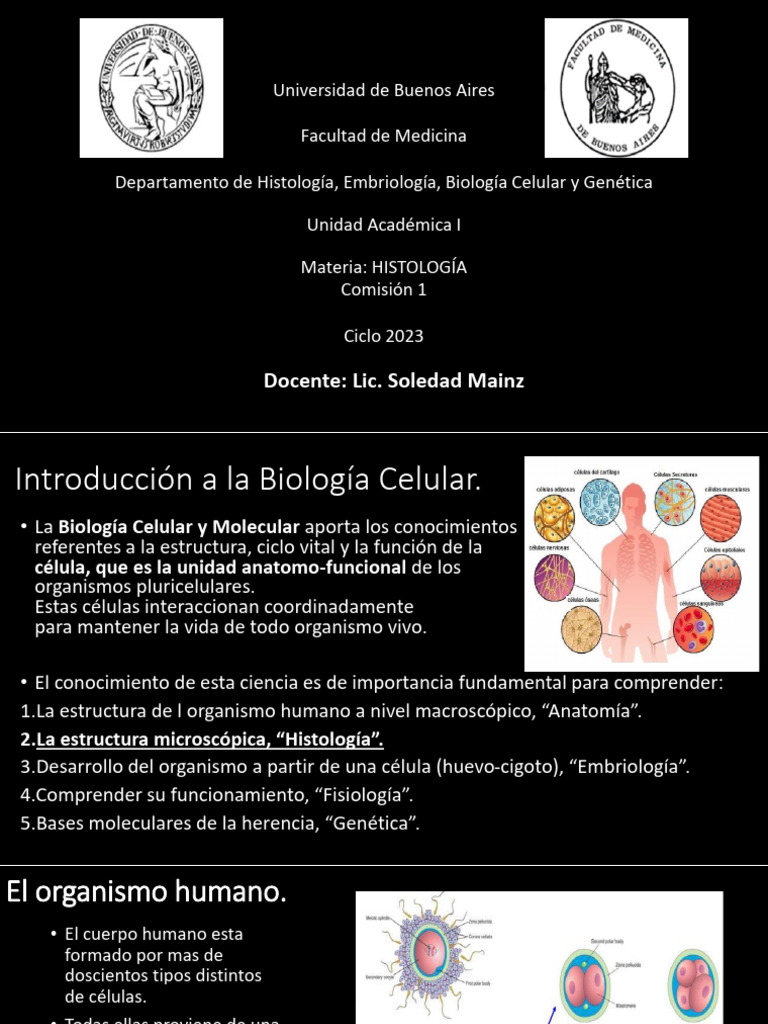 Introducción a la Biología Celular | PDF