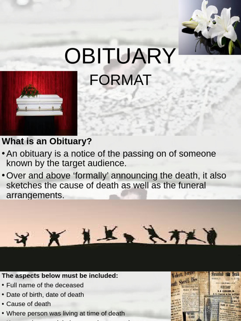 Obituary Own | PDF