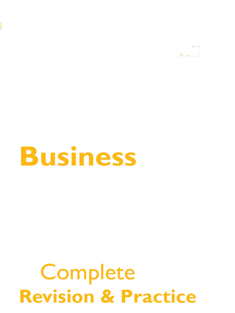 Business Revision Guided and Questions | PDF