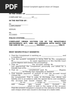 Order 37 Recovery Suit Format Download Summary Suit Order Xxxvii CPC ...