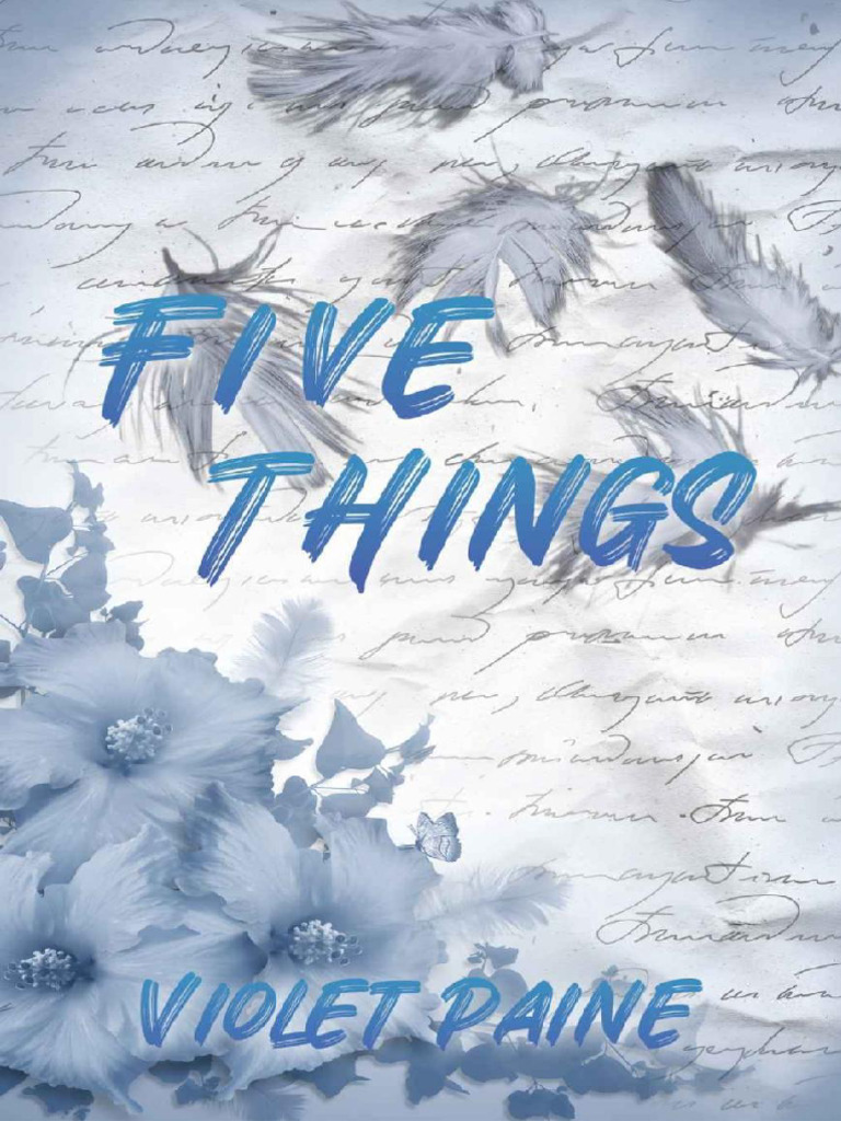 Five Things Violet Paine | PDF