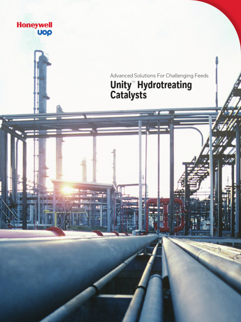 Honeywell Uop Unity Hydrotreating Catalyst Brochure | PDF