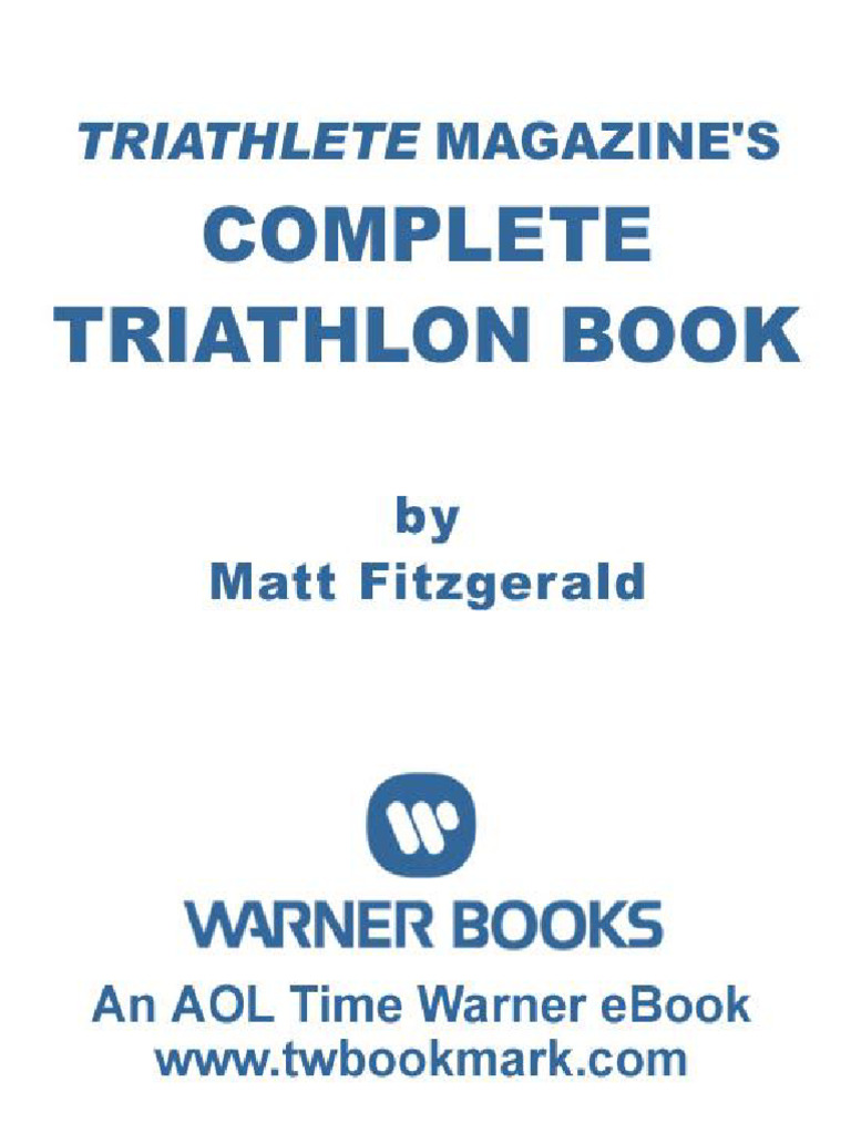 Complete Triathlon Book | PDF