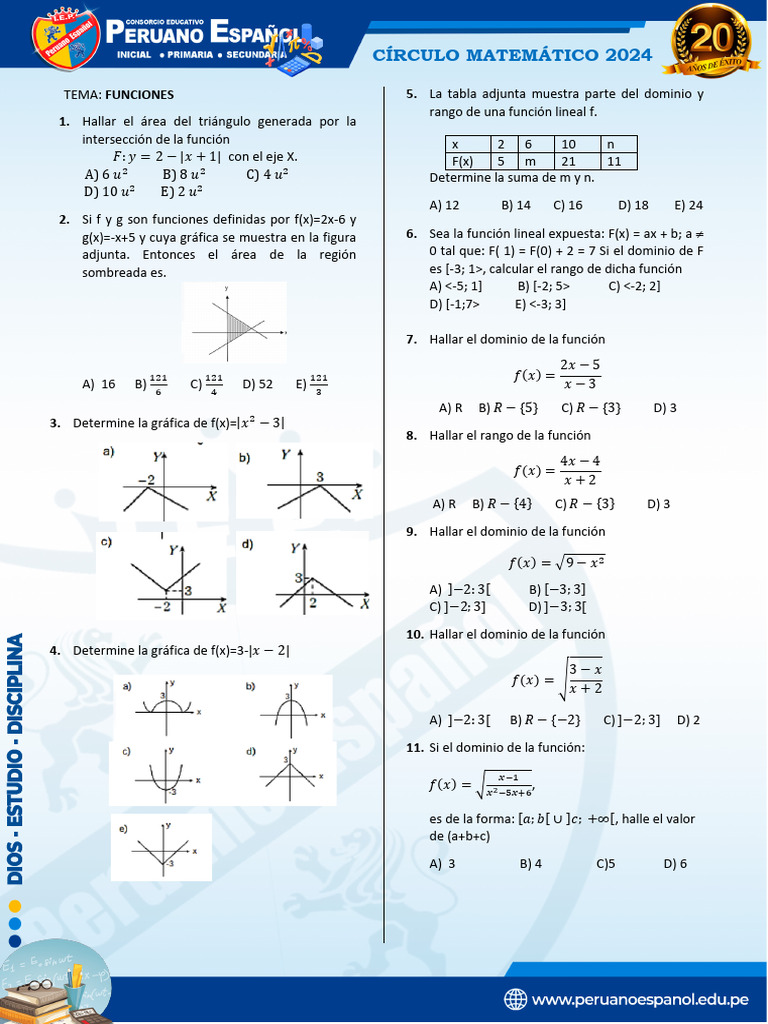 Semana 1. Algebra 4to | PDF