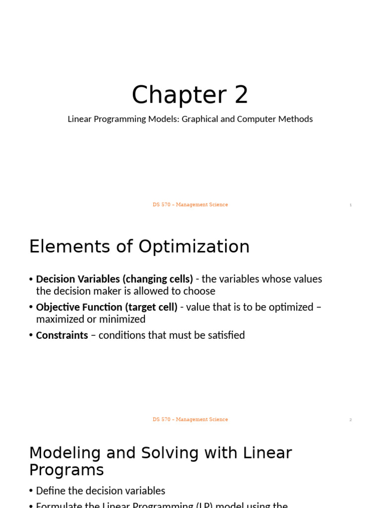 MDM Chapter 2 | PDF