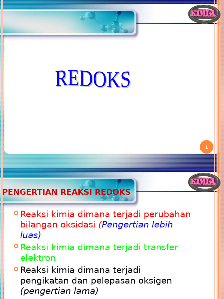 Redoks | PDF