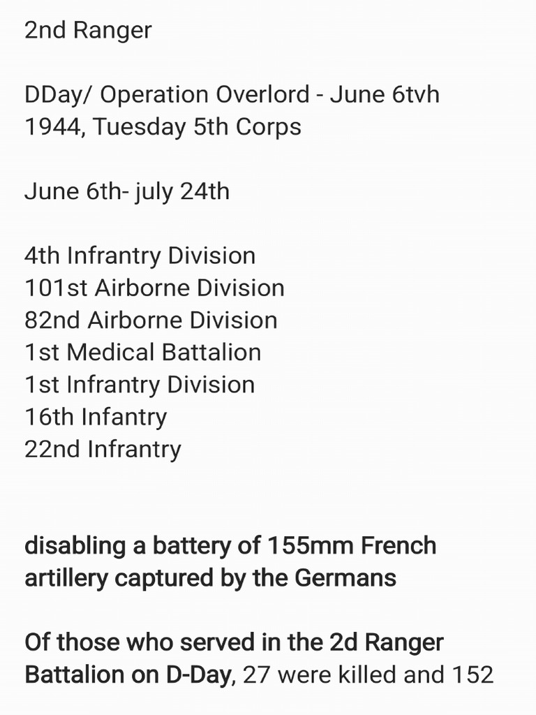 Ranger History - 240426 - 160400 | PDF
