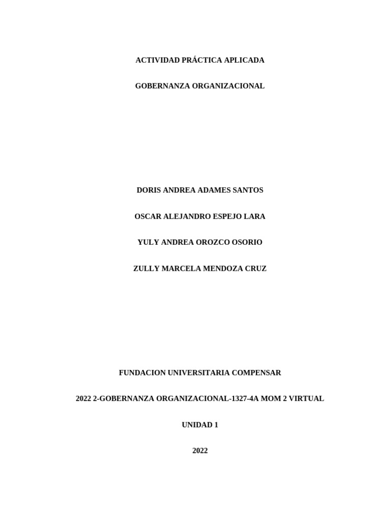 Actividad Practica Aplicada Contextualizacion | PDF