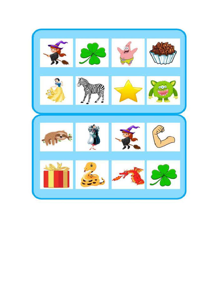 bingo fonema r | PDF