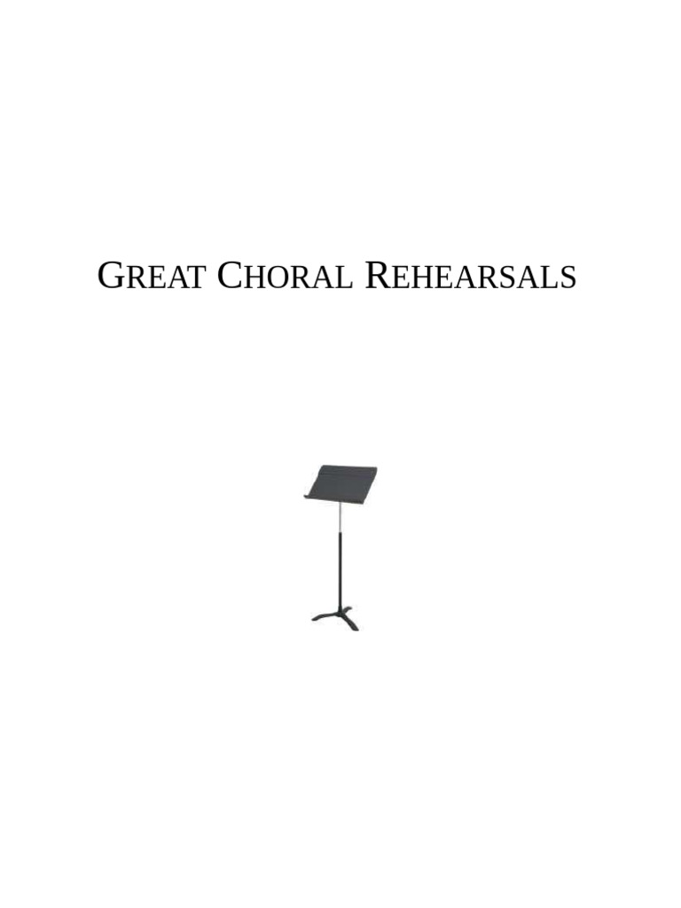 Choral LessonPlan Template | PDF