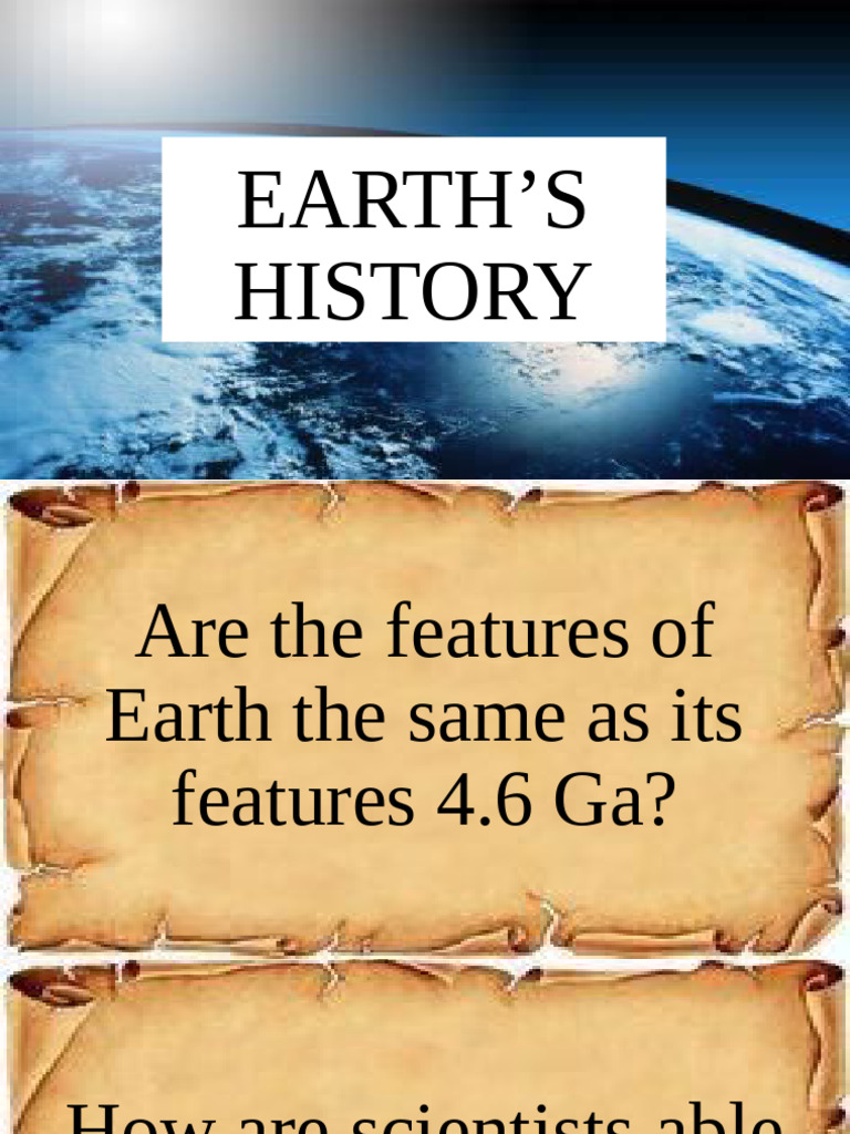 EARTHS-HISTORY Mkak | PDF