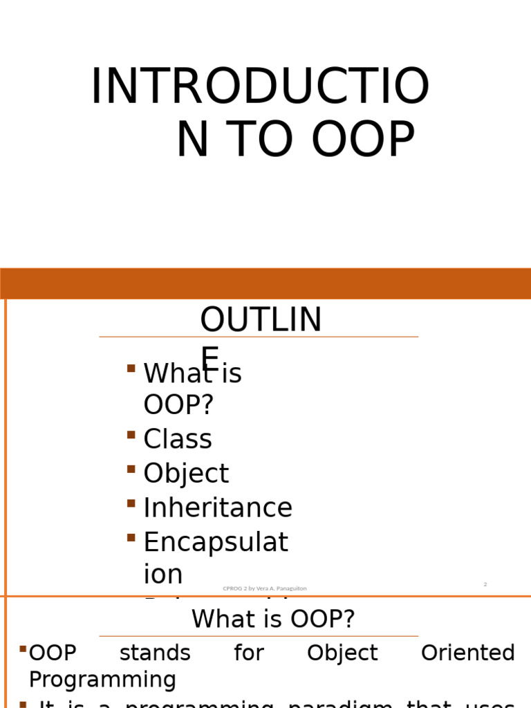 10python - Intro To Oop | PDF