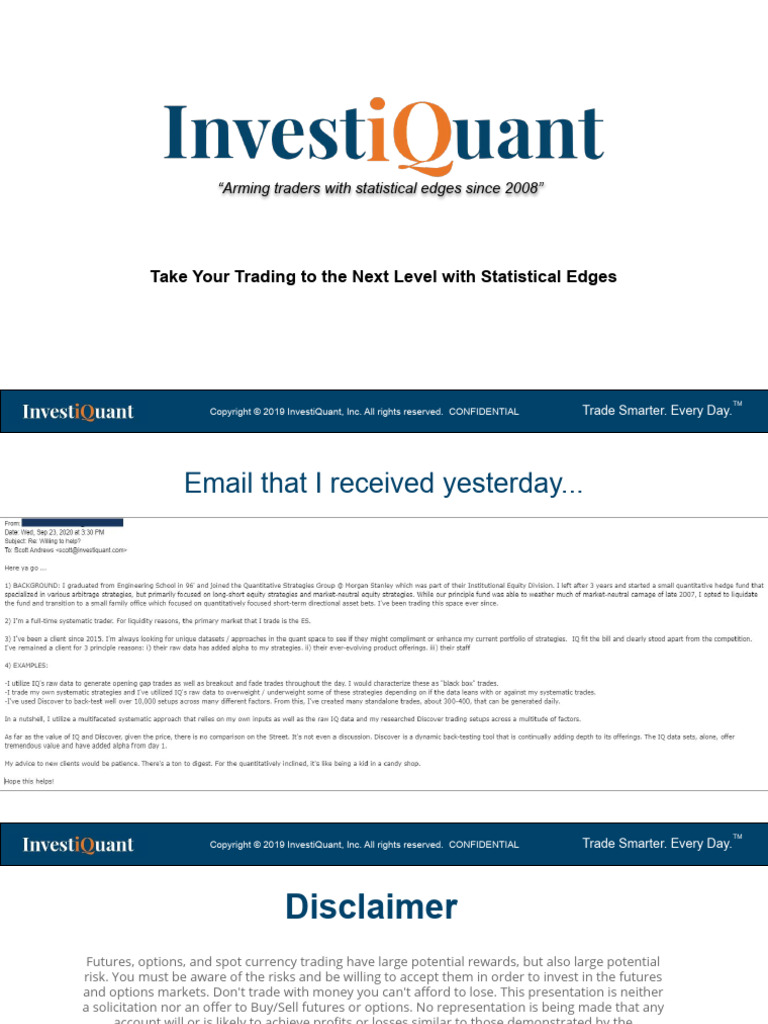 Statistical Edge | PDF