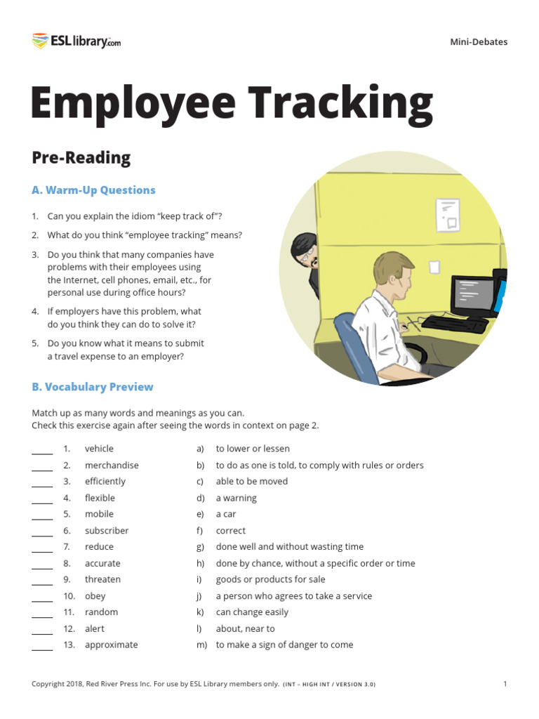 Employee Tracking | PDF | Telephone | Subscription Business Model