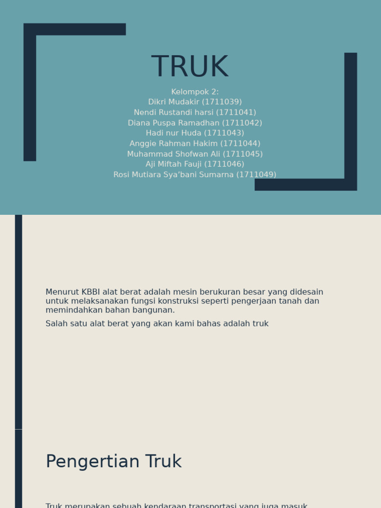 Truk | PDF