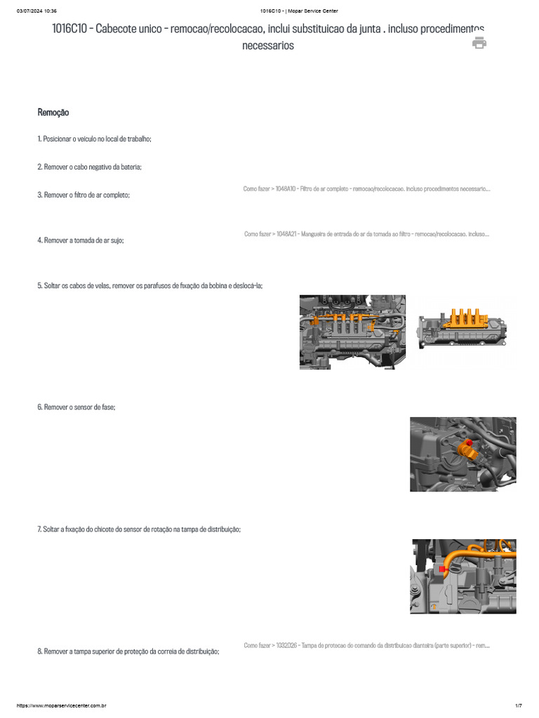 1016C10 - Mopar Service CenterJOAO | PDF