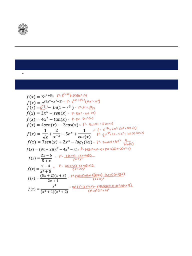 HT02A Calc 1 Sol | PDF