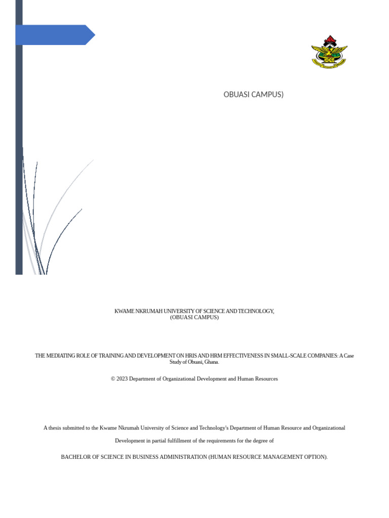 Undergraduate Thesis Chapter 1-5-4 | PDF