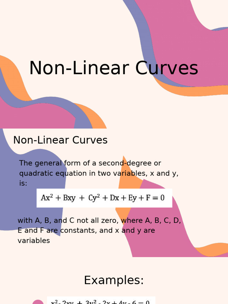 Non Linear Curves | PDF