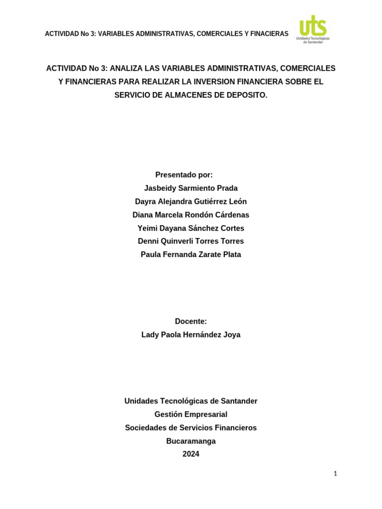 sfc #3 actividad | PDF