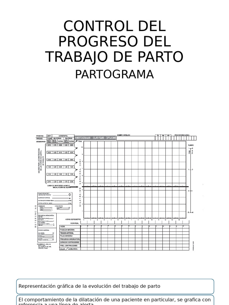 Control Del Progreso Del Trabajo de Parto | PDF