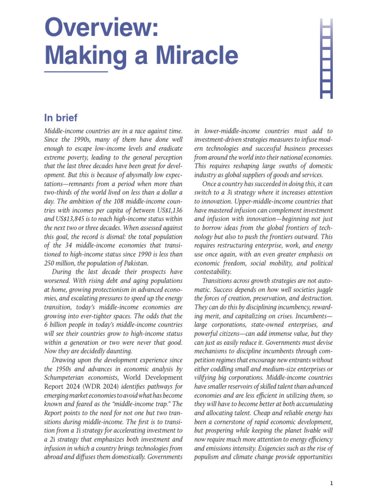 World Development Report 2024 1722533054 | PDF