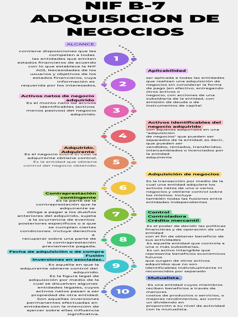 Infografia de NIF B-7 | PDF