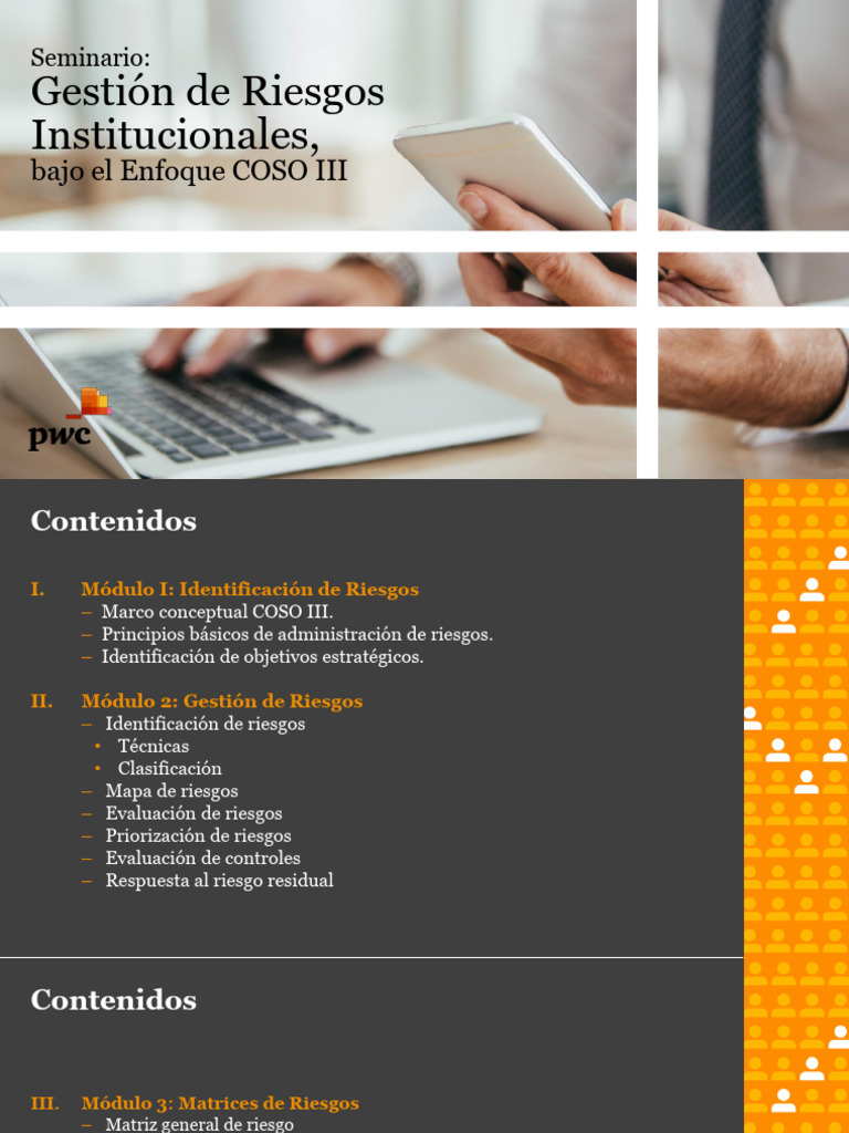 PWC El Salvador - Seminario Gestion de Riesgos | PDF