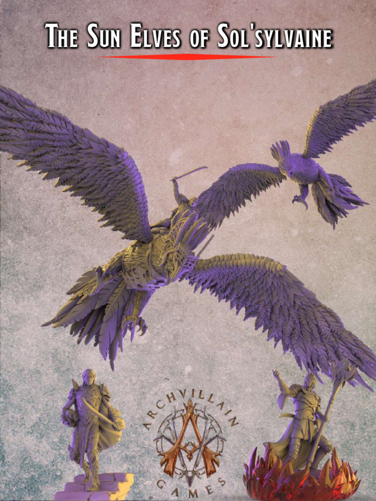 The Sun Elves of Sol'Sylvaine | PDF
