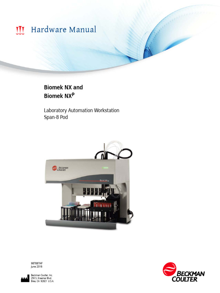 Biomek® NX and NXP User Manual | PDF