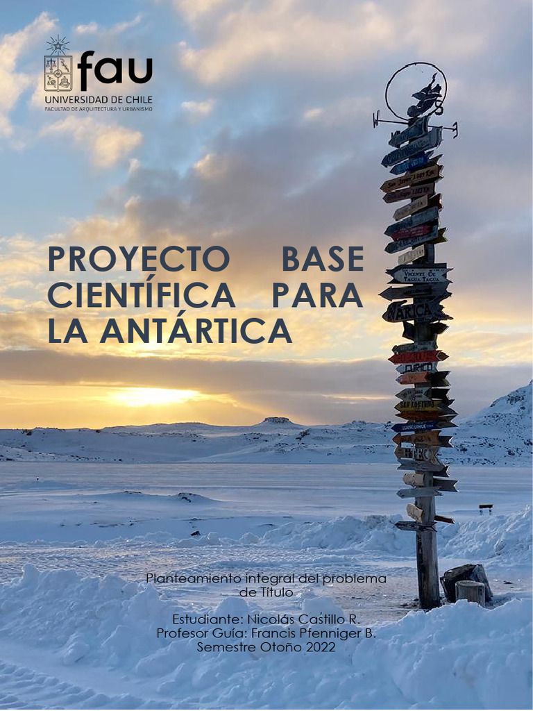Proyecto Base Cientifica para La Antartica | PDF