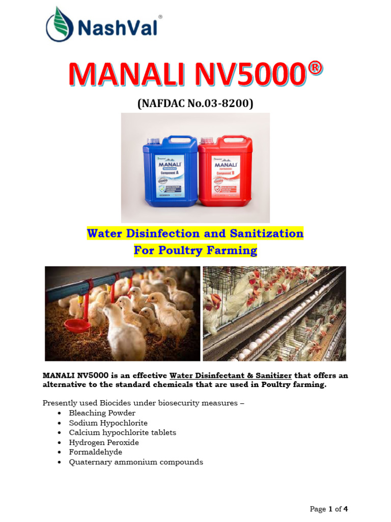 MANALI NV5000_Poultry Farming | PDF
